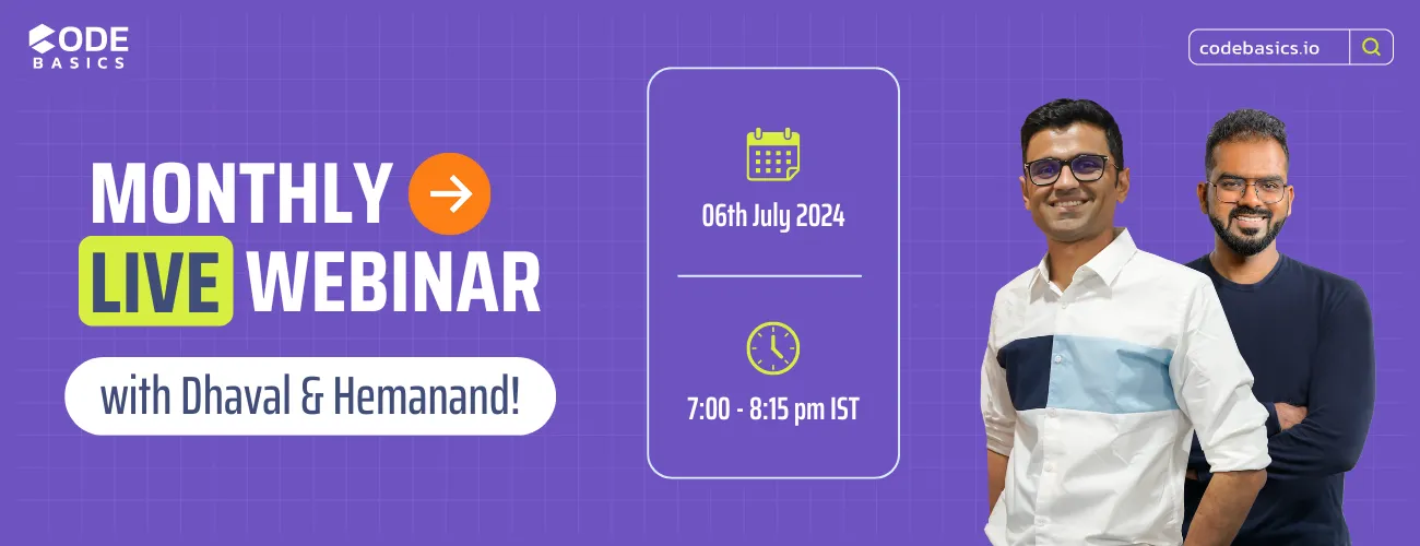 Da Bootcamp Monthly Webinar June 2024 Codebasics